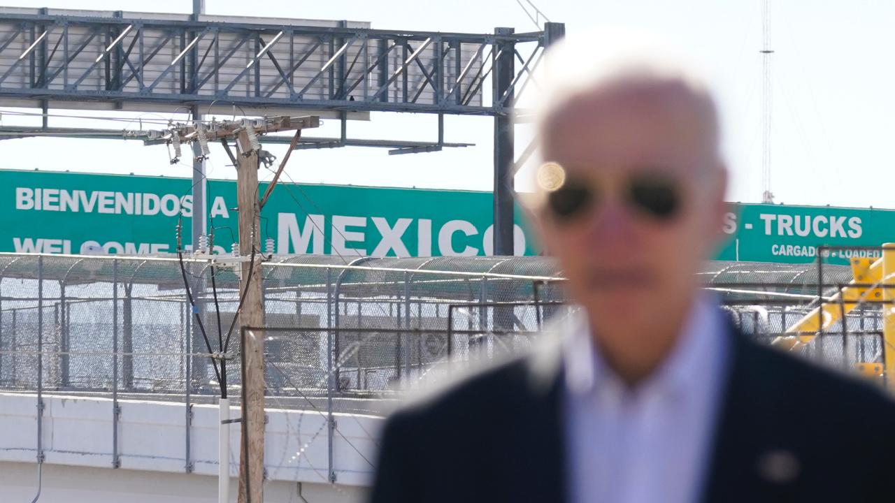 Biden arrives in El Paso for first border visit as president - POLITICO