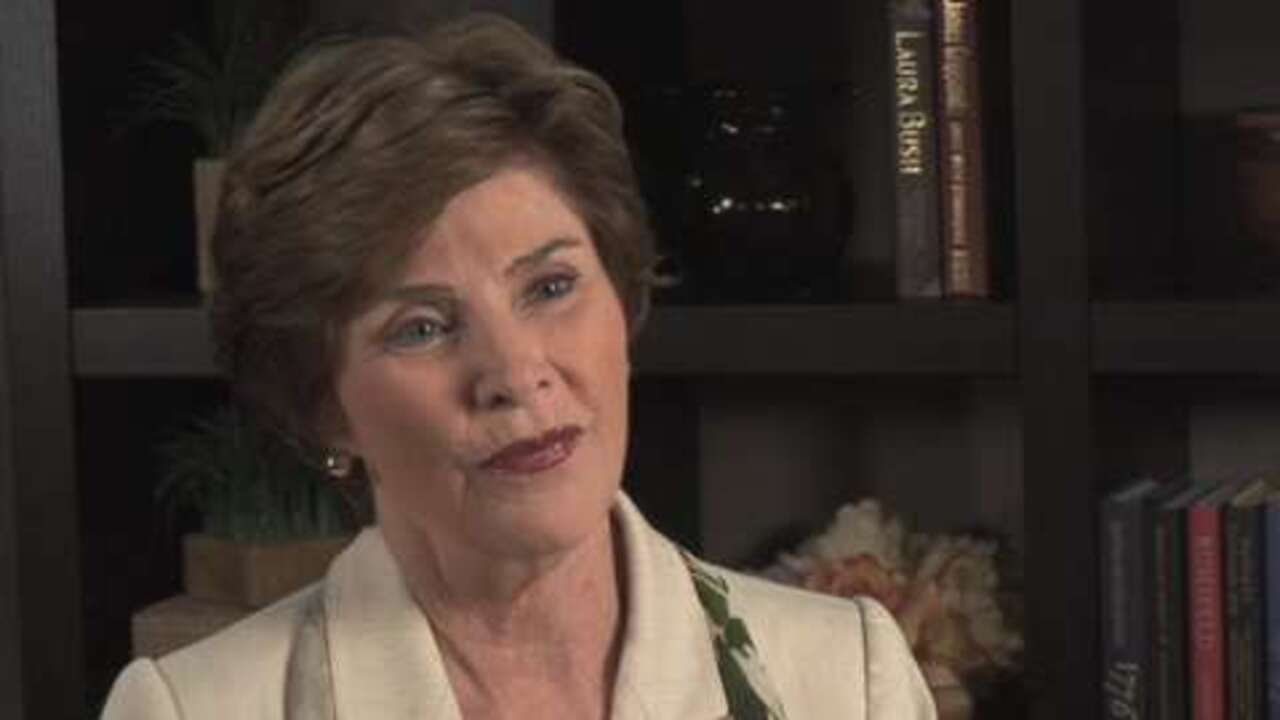 Part 1: Laura Bush on W.H. stress - POLITICO