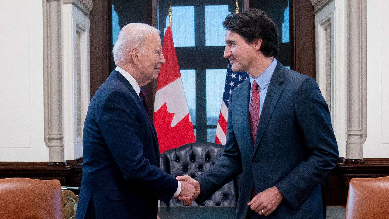 U.S. and Canada announces northern border deal during Biden visit ...