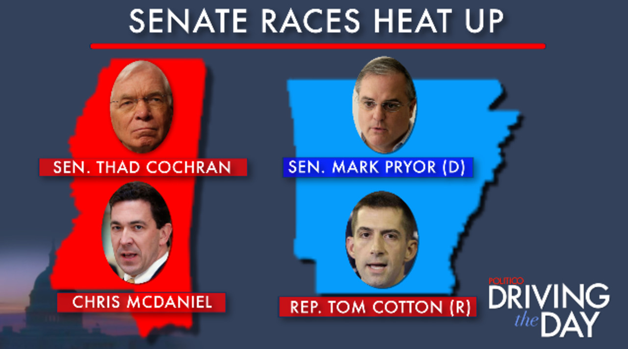 Senate races heat up - POLITICO