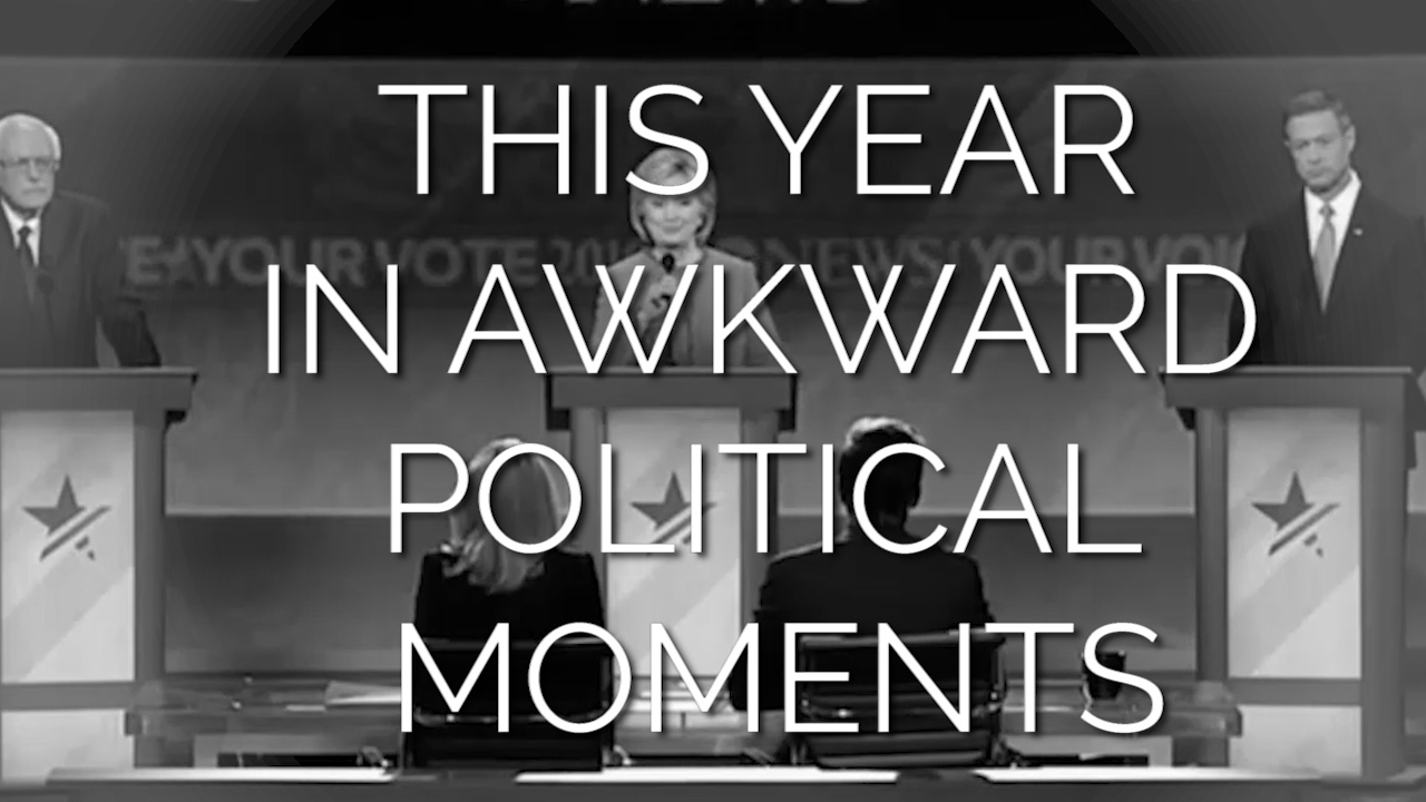 This Year In Awkward Political Moments Politico