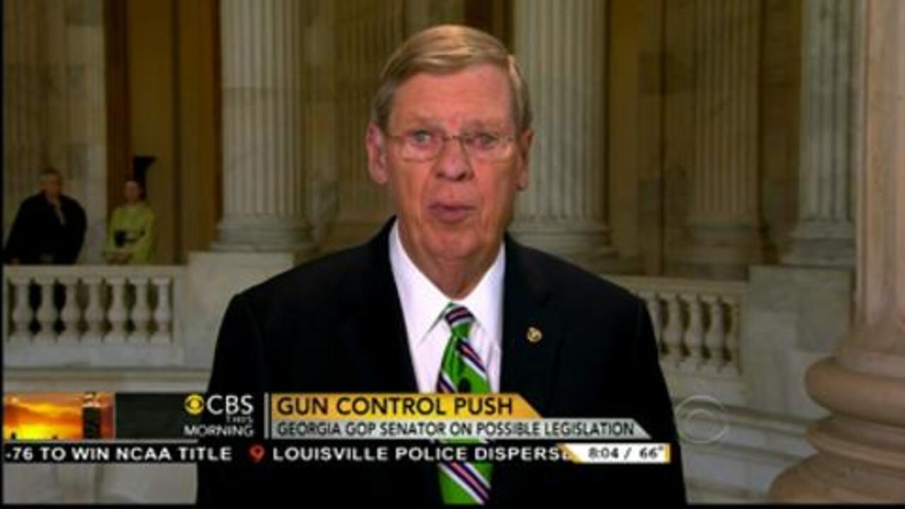 Johnny Isakson: Gun legislation deserves a 'vote up or down' - POLITICO