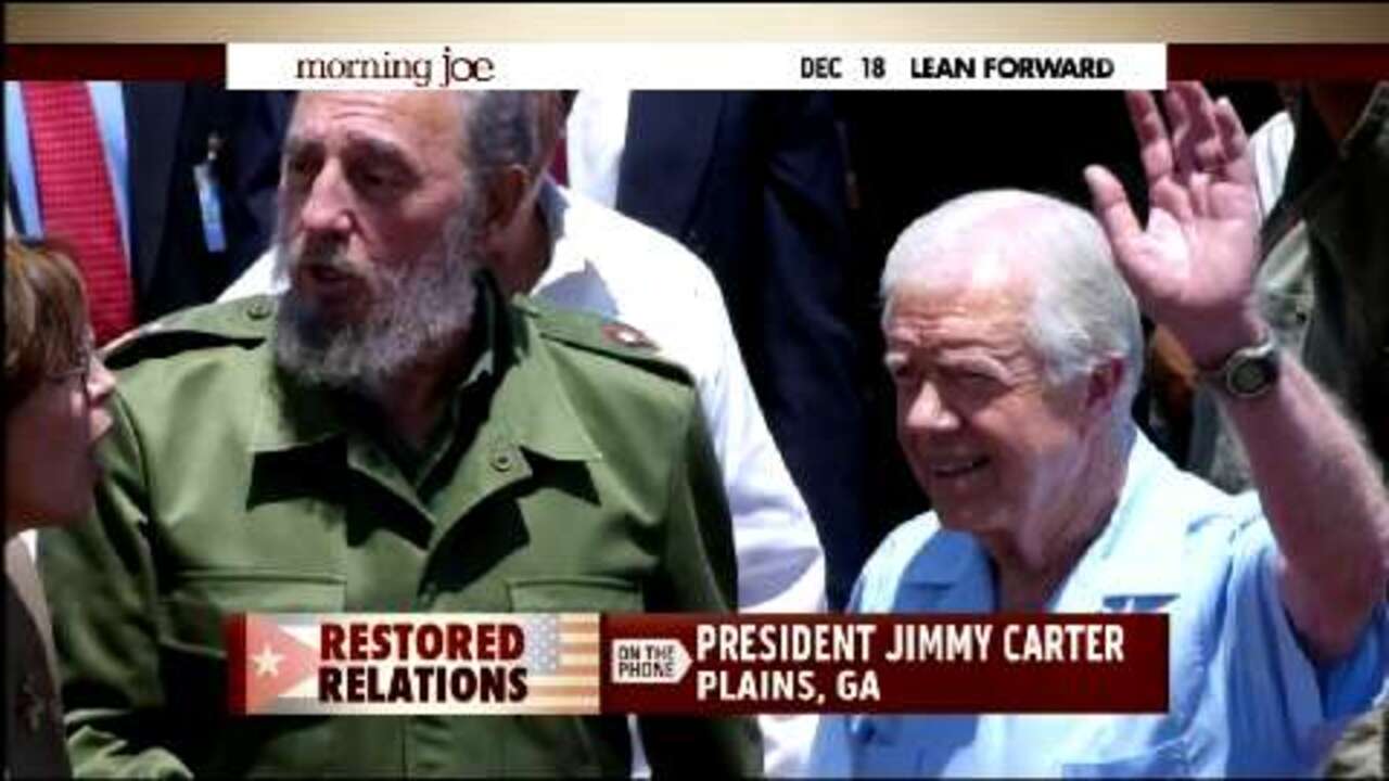 Jimmy Carter: ‘Proud’ of Obama on Cuba - POLITICO