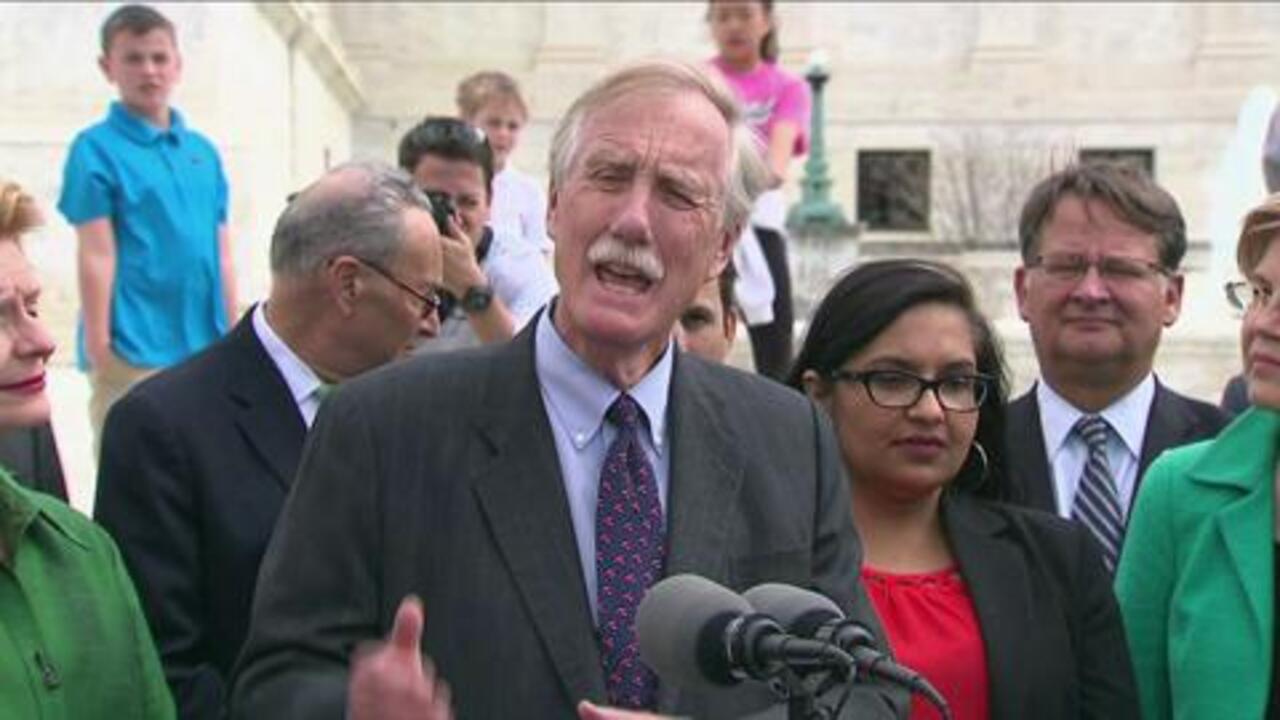Angus King: Effectively without ninth justice for two full terms - POLITICO