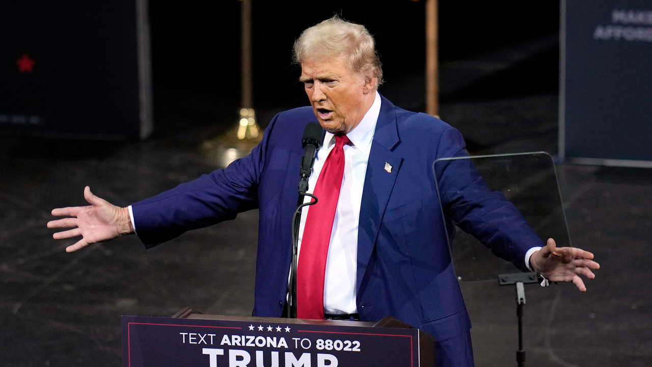 Trump got back on track with the border. Then he started talking about ...