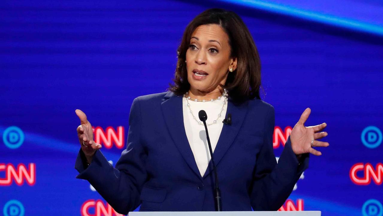 Harris on Trump: 'Maya Angelou told us, listen to somebody when they ...
