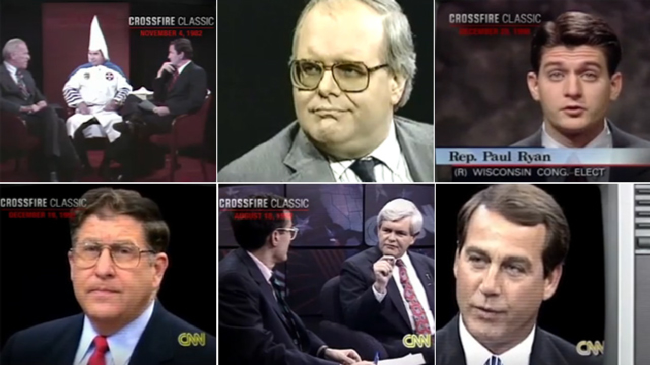 'Crossfire' coming back to CNN: 10 memorable moments - POLITICO