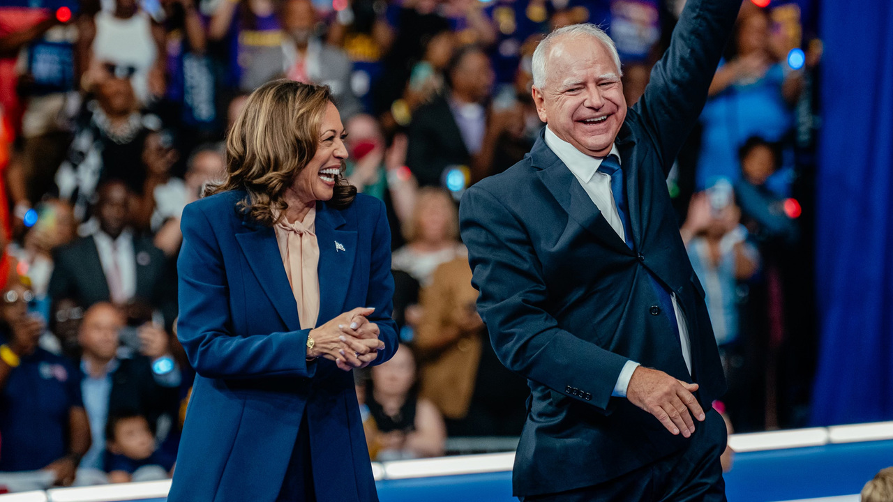 Watch: Harris and Tim Walz kick off campaign in Philadelphia - POLITICO