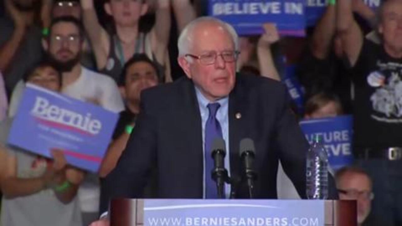 Bernie Sanders primary night speech - POLITICO