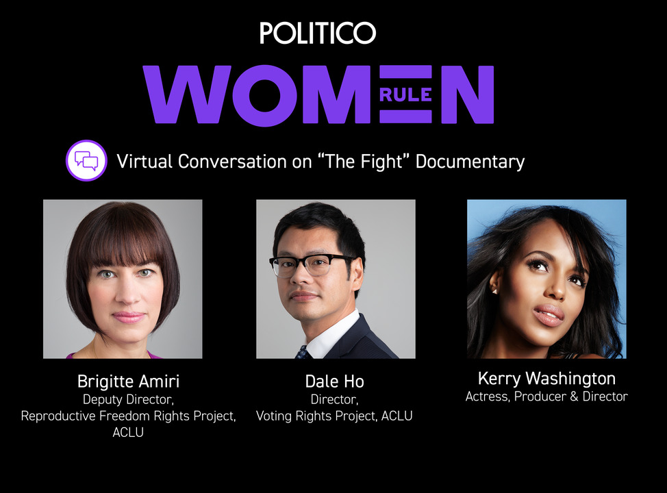 Women Rule Conversation on "The Fight" Documentary - POLITICO