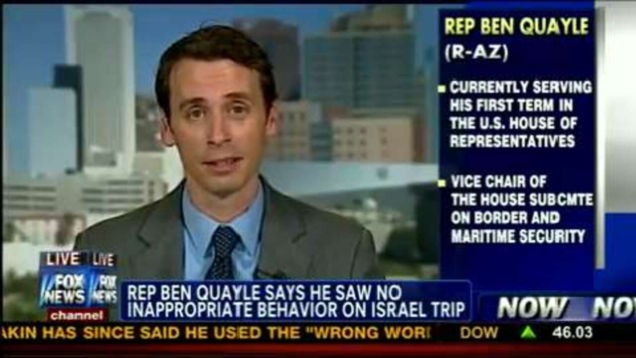 Ben Quayle: Sea of Galilee swim not ‘inappropriate’ - POLITICO