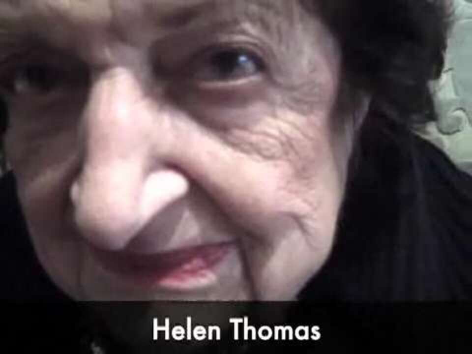 Helen Thomas celebrates 50 years at W.H. - POLITICO