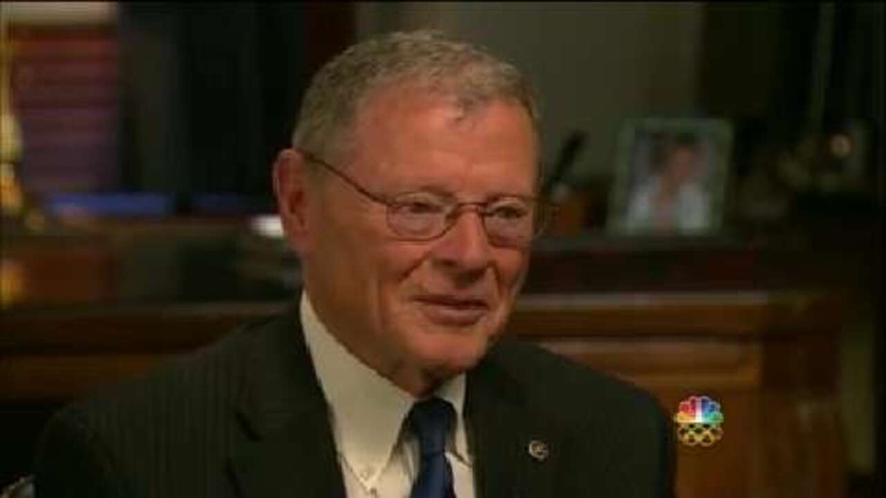 Inhofe discusses the death of his son - POLITICO
