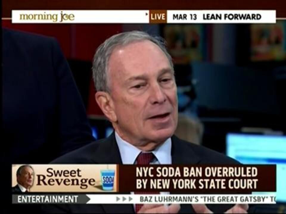 Bloomberg: Large soda ban 'doesn’t take away anybody’s rights' - POLITICO