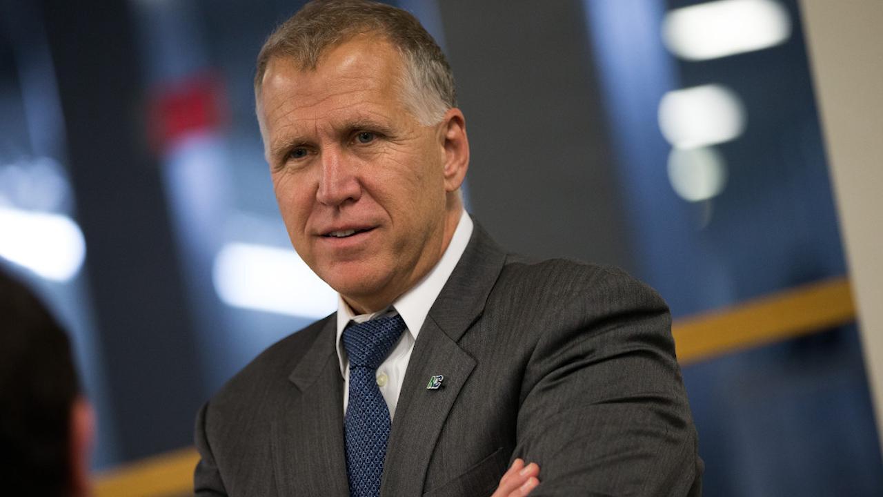Sen. Tillis on collapse during race: I got overheated - POLITICO