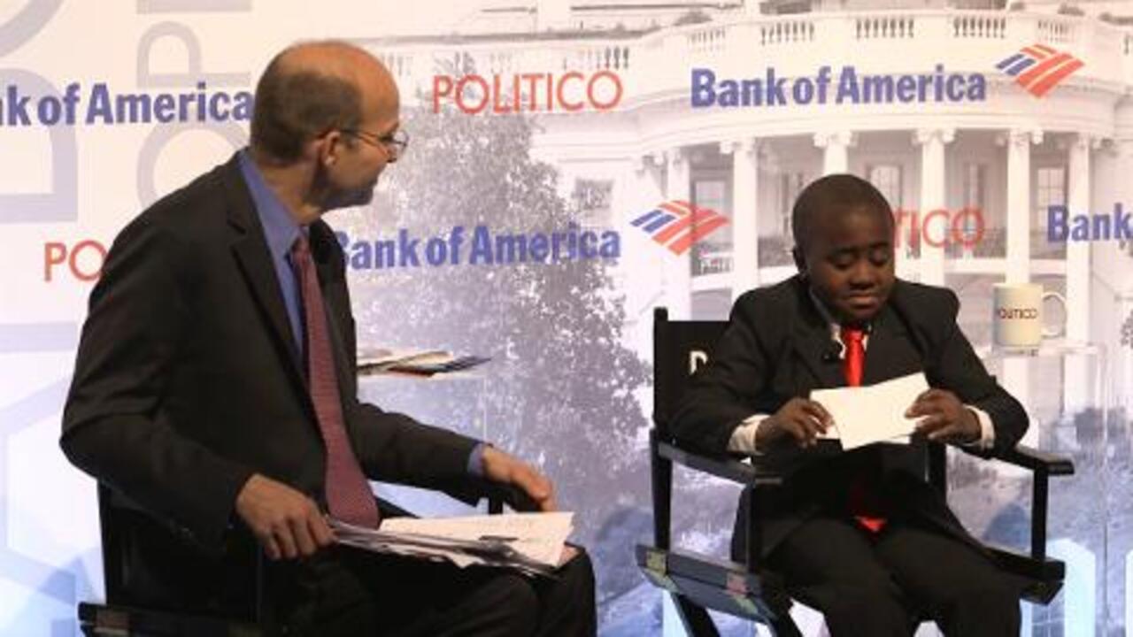 Kid President turns the table on POLITICO's Mike Allen - POLITICO