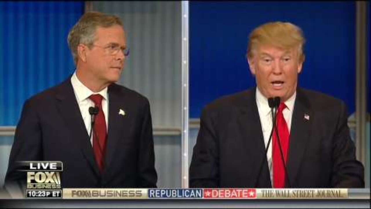 2016 debate night: Jeb Bush on Donald Trump's foreign policy: 'That’s ...