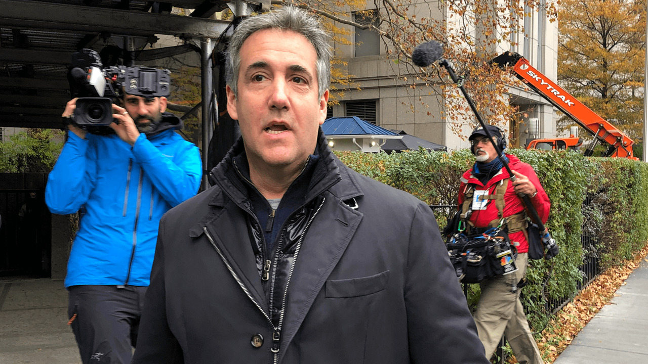 Cohen gives remarks after being released from house arrest - POLITICO
