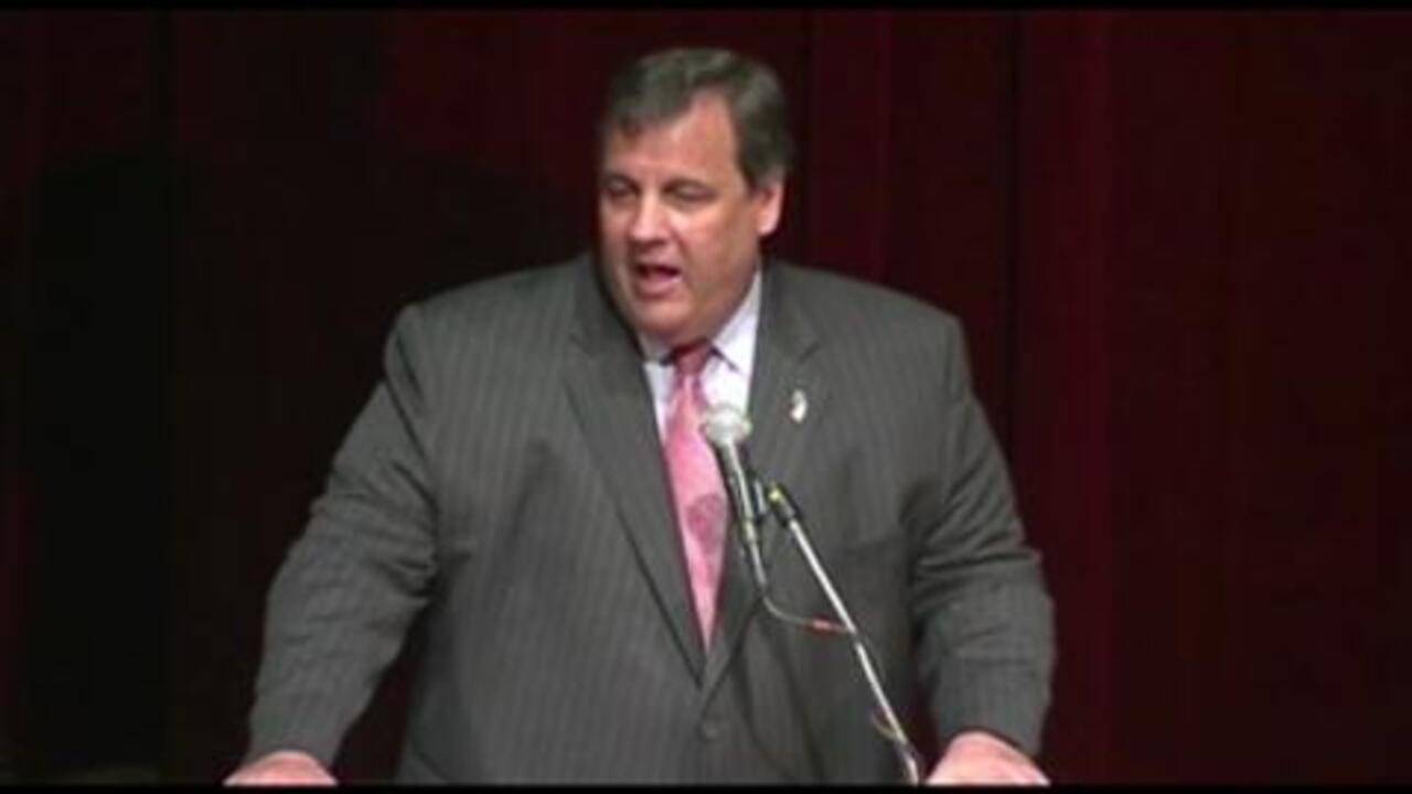 Gov. Chris Christie remembers Sen. Frank Lautenberg - POLITICO