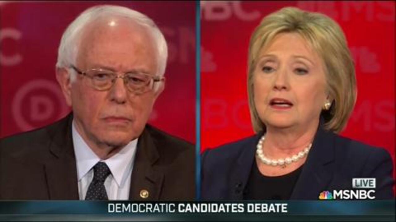 Clinton and Sanders just had the election's most explosive exchange to ...