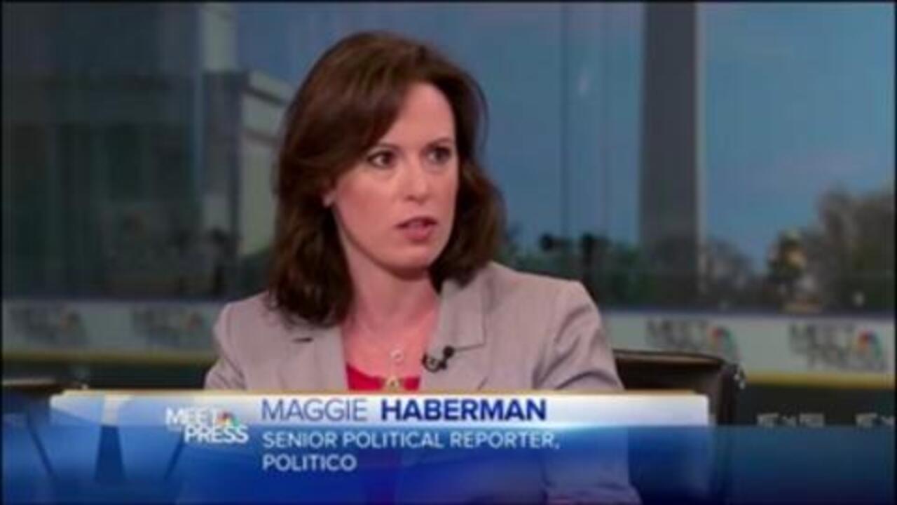 Maggie Haberman discusses Hillary Clinton on 'Meet the Press' - POLITICO