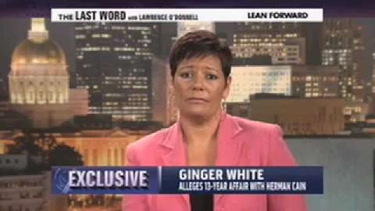 Ginger White: 'It was a sexual affair' - POLITICO