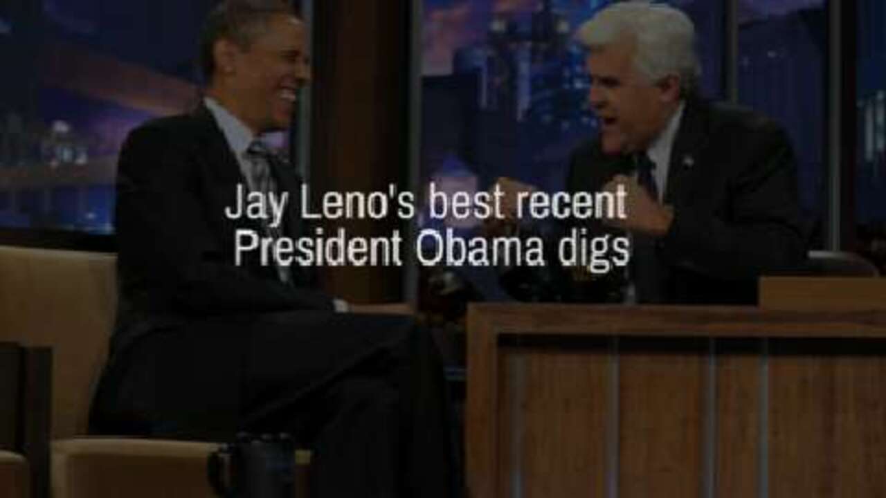 Jay Leno's recent Obama jokes - POLITICO