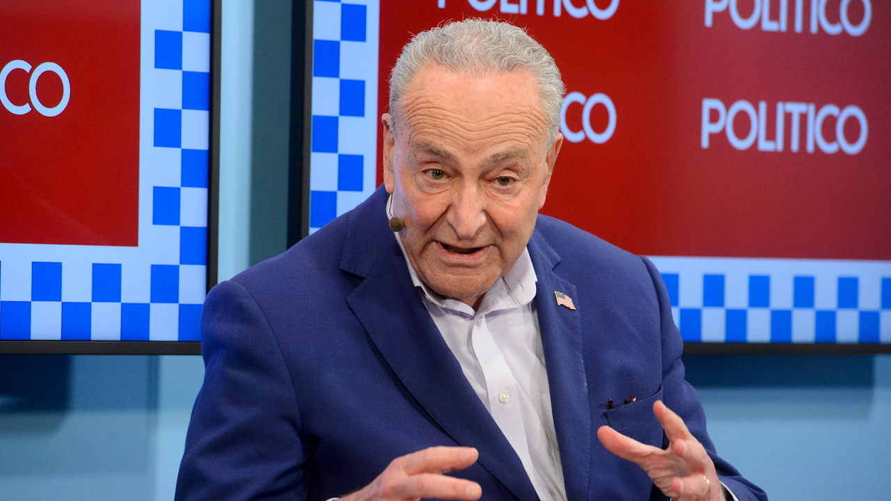 Full interview with Sen. Chuck Schumer at DNC | Politico - POLITICO
