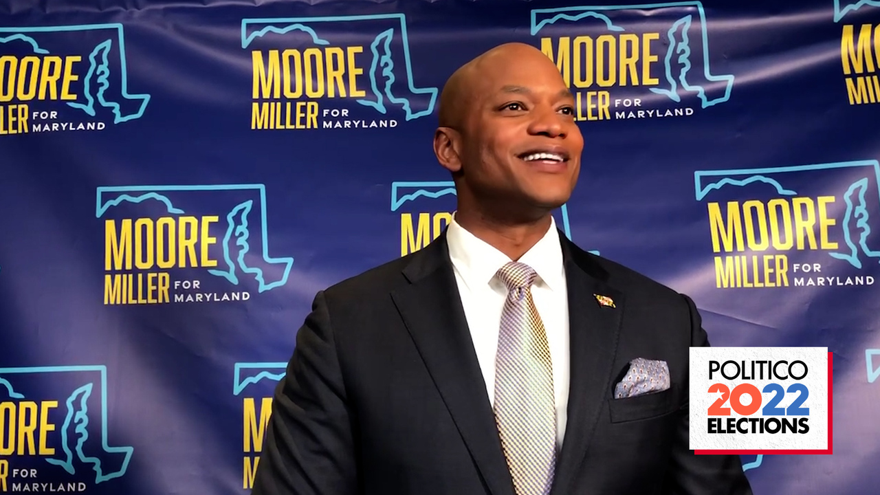 Moore wants his legacy to be more than Maryland's first Black governor ...