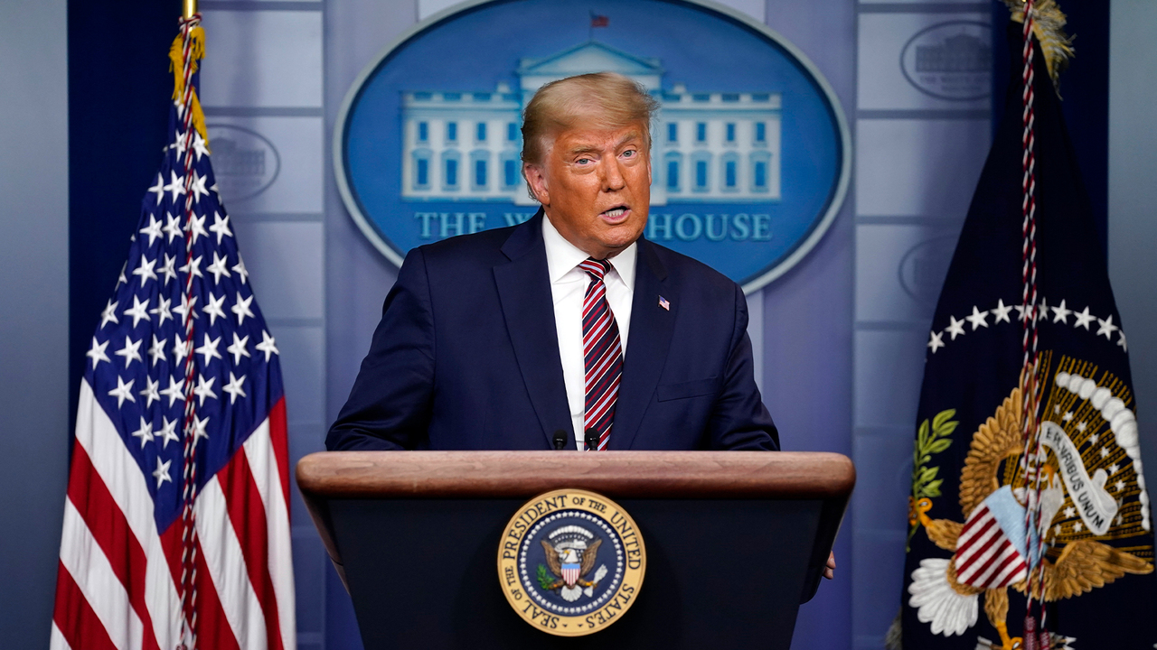 Trump claims that election projections are based on fraudulent votes ...