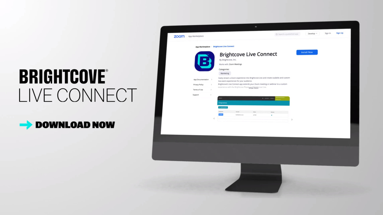 How to Scale a Zoom Meeting with Brightcove Live Connect