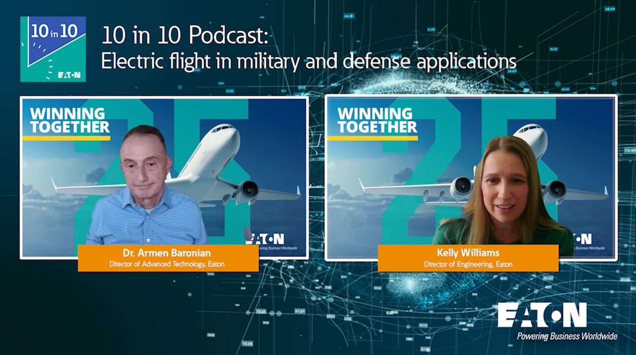 The 10 in 10 podcast: Electric flight in military and defense ...