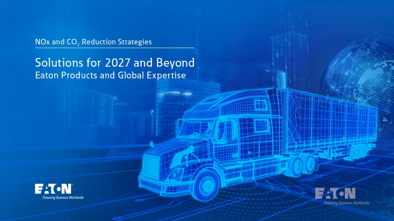 How Eaton diesel cylinder deactivation works to reduce NOx and CO2 ...