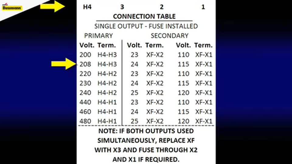 Bussmann series - Power Module Elevator Switch - Connecting Power ...