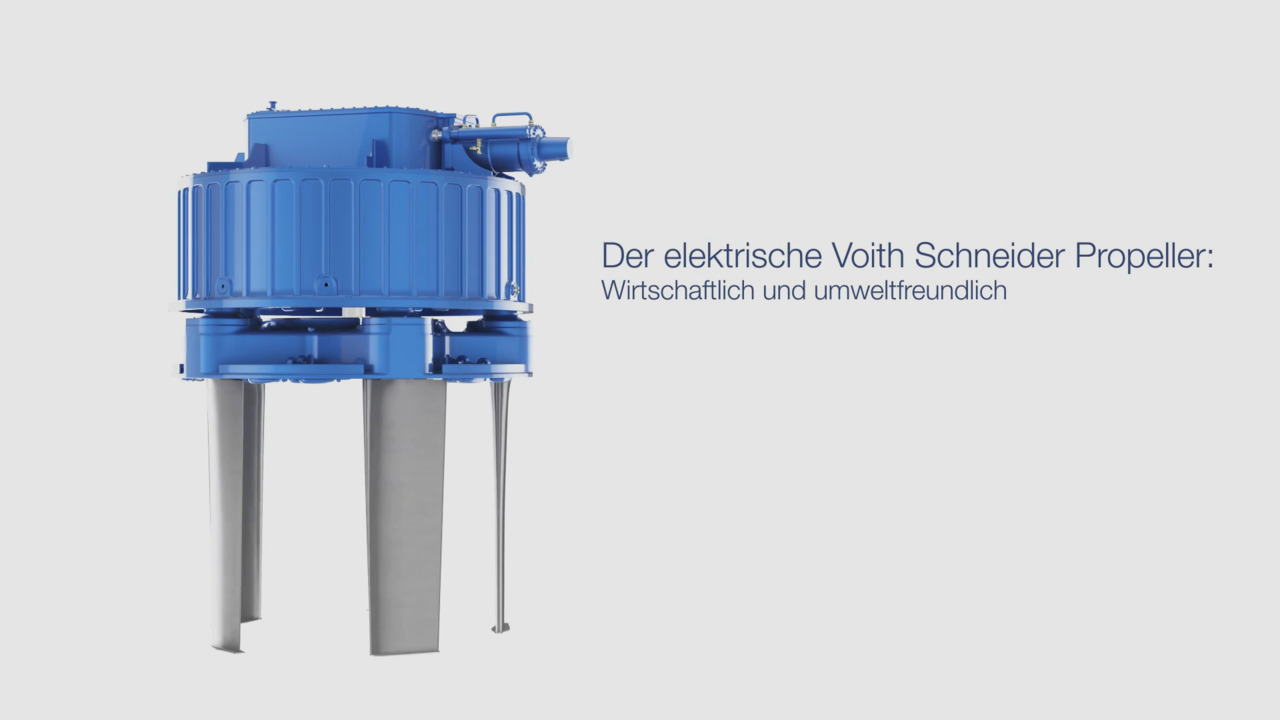 Elektrischer Voith Schneider Propeller (eVSP) | Voith