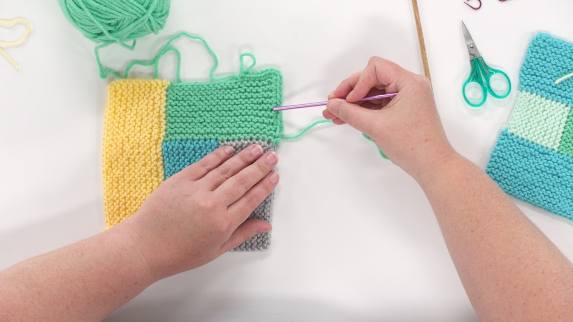 Garter Stitch Border