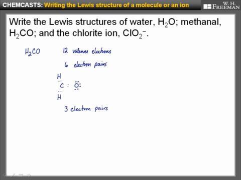 Chlorite Ion Lewis Structure