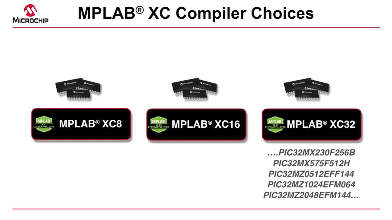 The MPLAB® XC Compiler Family Webinar | DigiKey