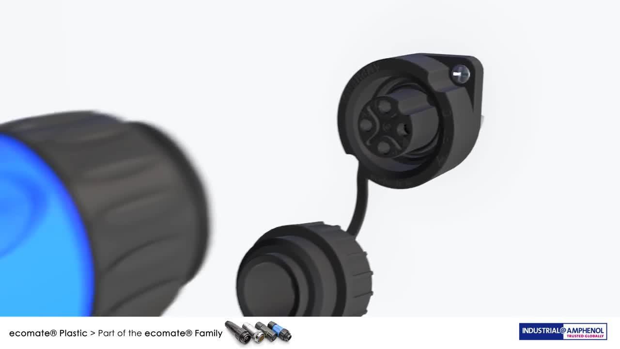 Ecomate Circular Plastic Connectors | DigiKey