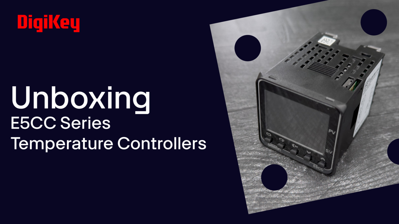 Omron E5CC Series Temperature Controllers | DigiKey
