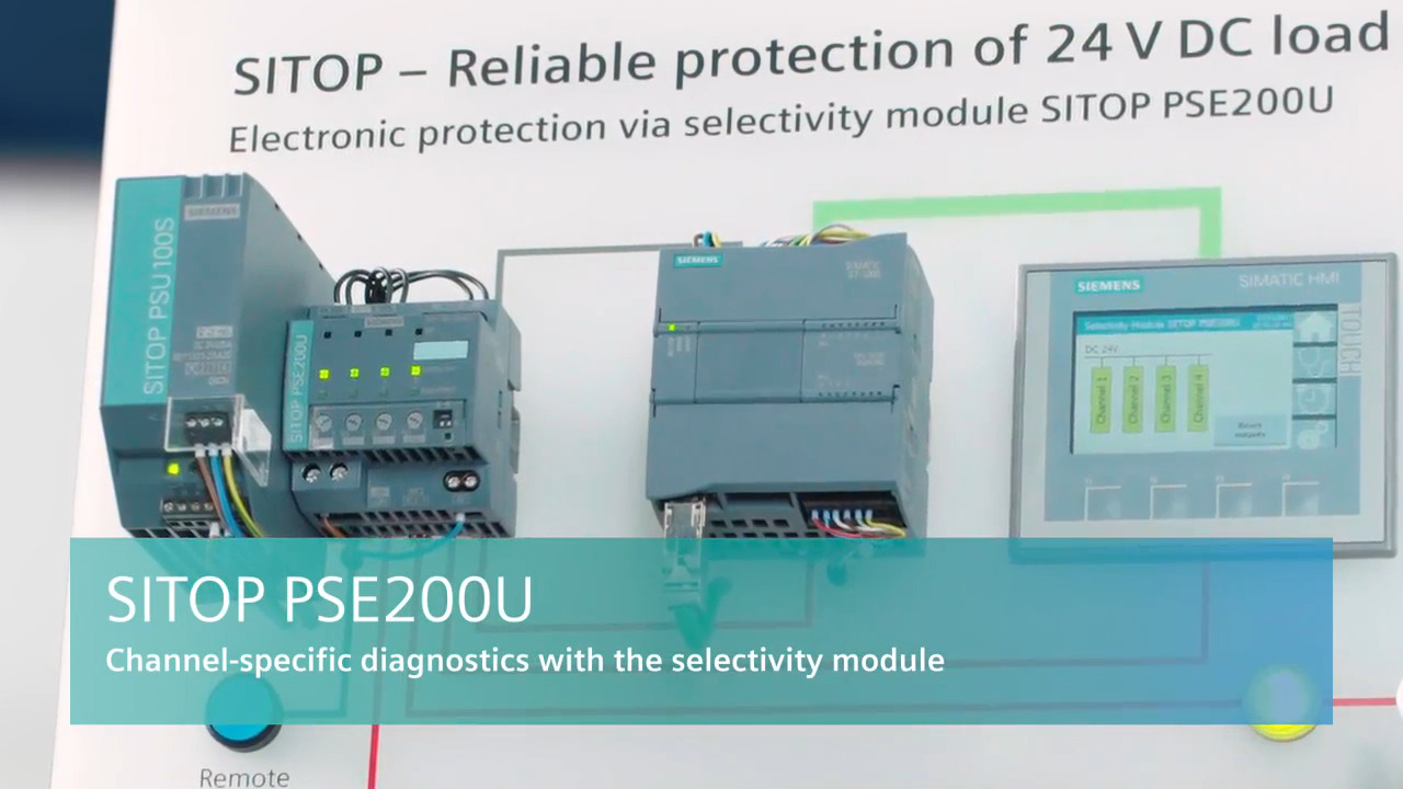 SITOP PSE200U - Easy Installation with the Selectivity Module | DigiKey