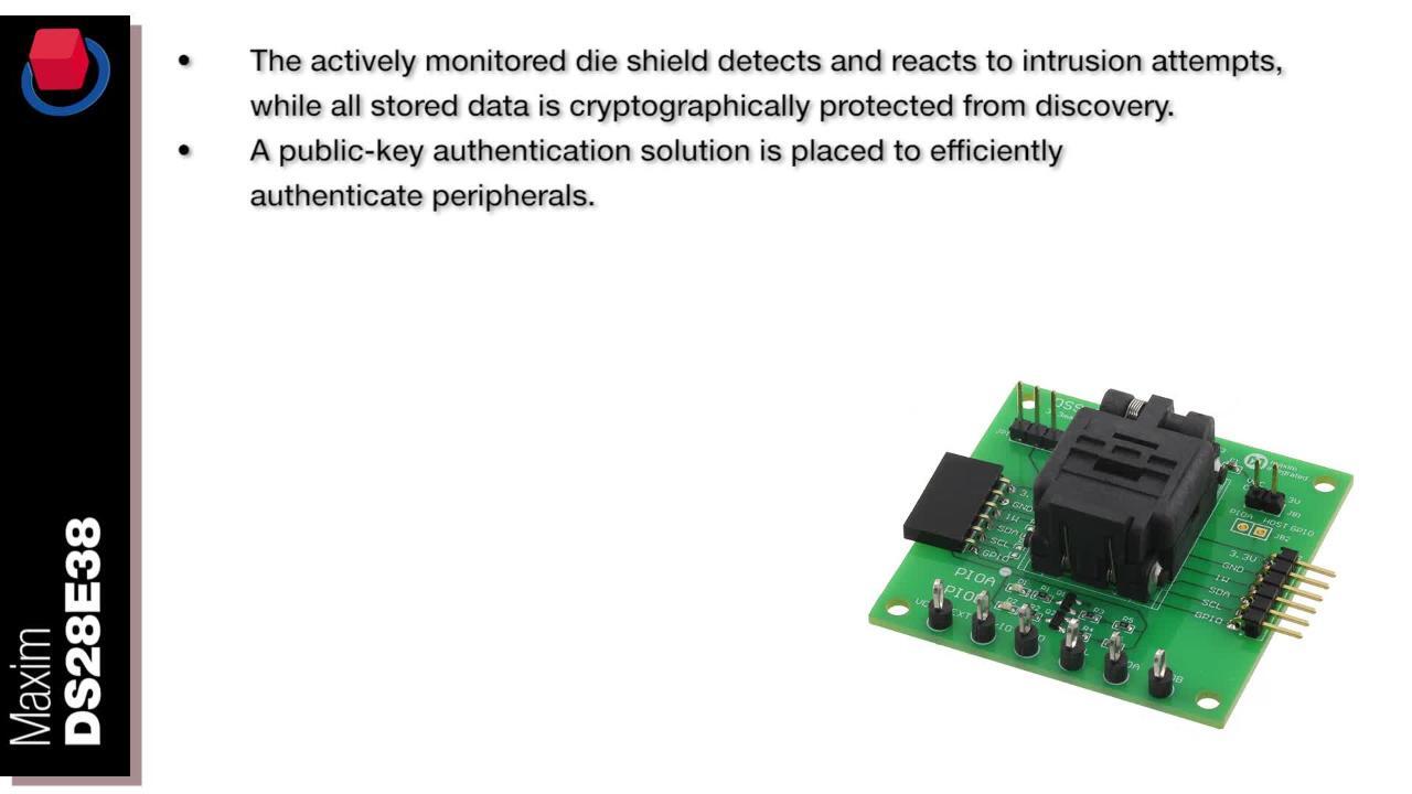 Maxim - DS28E38 - Embedded World 2018 | DigiKey