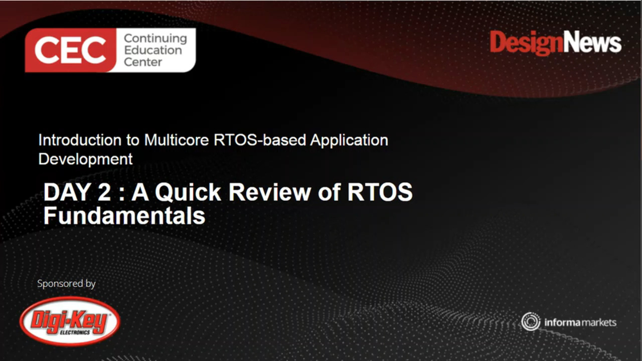 Multicore RTOS-based Application | DigiKey