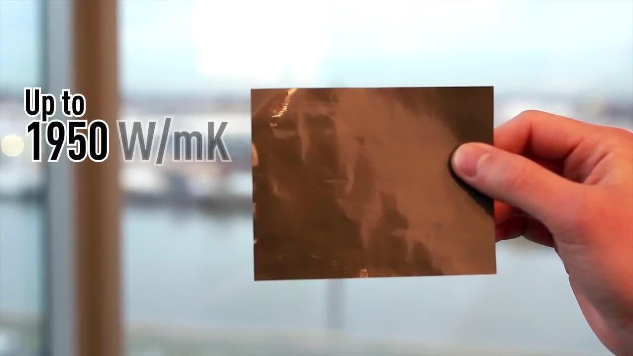 Pyrolytic Graphite Sheet vs Copper | DigiKey