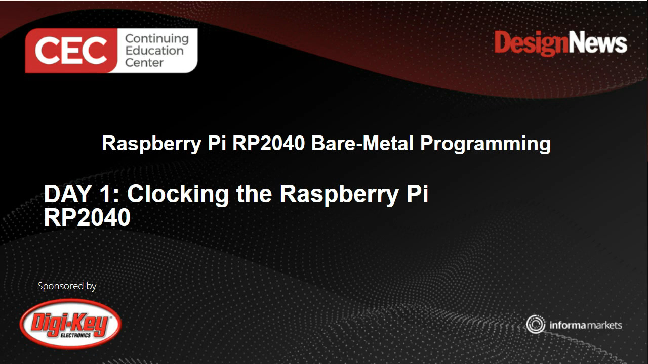 Raspberry Pi RP2040 Bare-Metal Programming – Day 1 | DigiKey