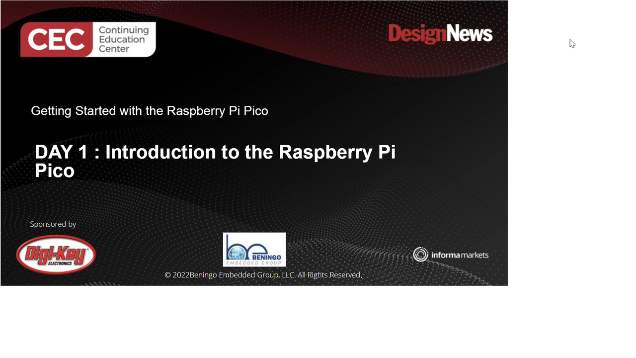 Getting Started with the Raspberry Pi Pico – Day 1 | DigiKey