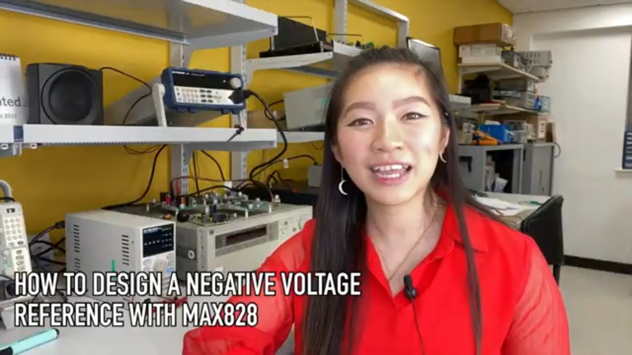 How to Design a Negative Voltage Reference Using MAX828