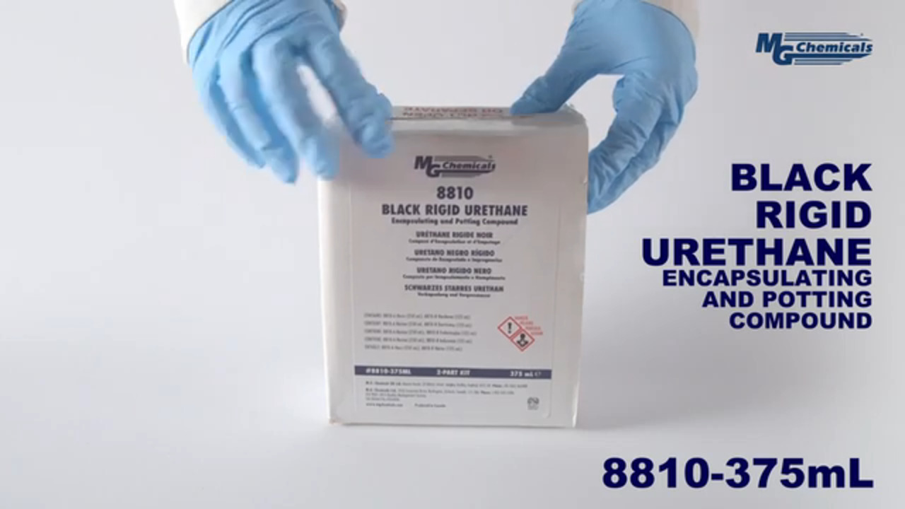 8810-375mL Black Rigid Urethane Kit | DigiKey