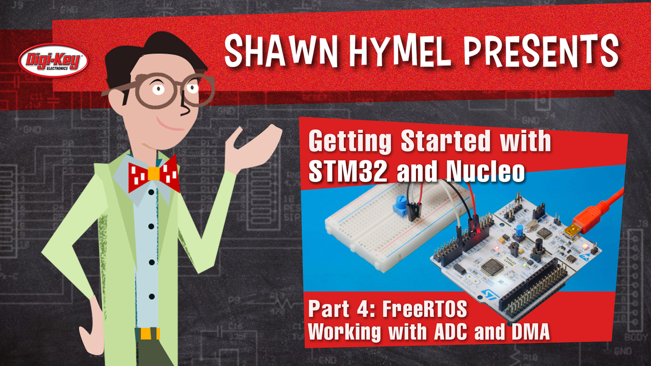 Getting Started With Stm32 And Nucleo Part 4 Working With Adc And Dma Tutorial