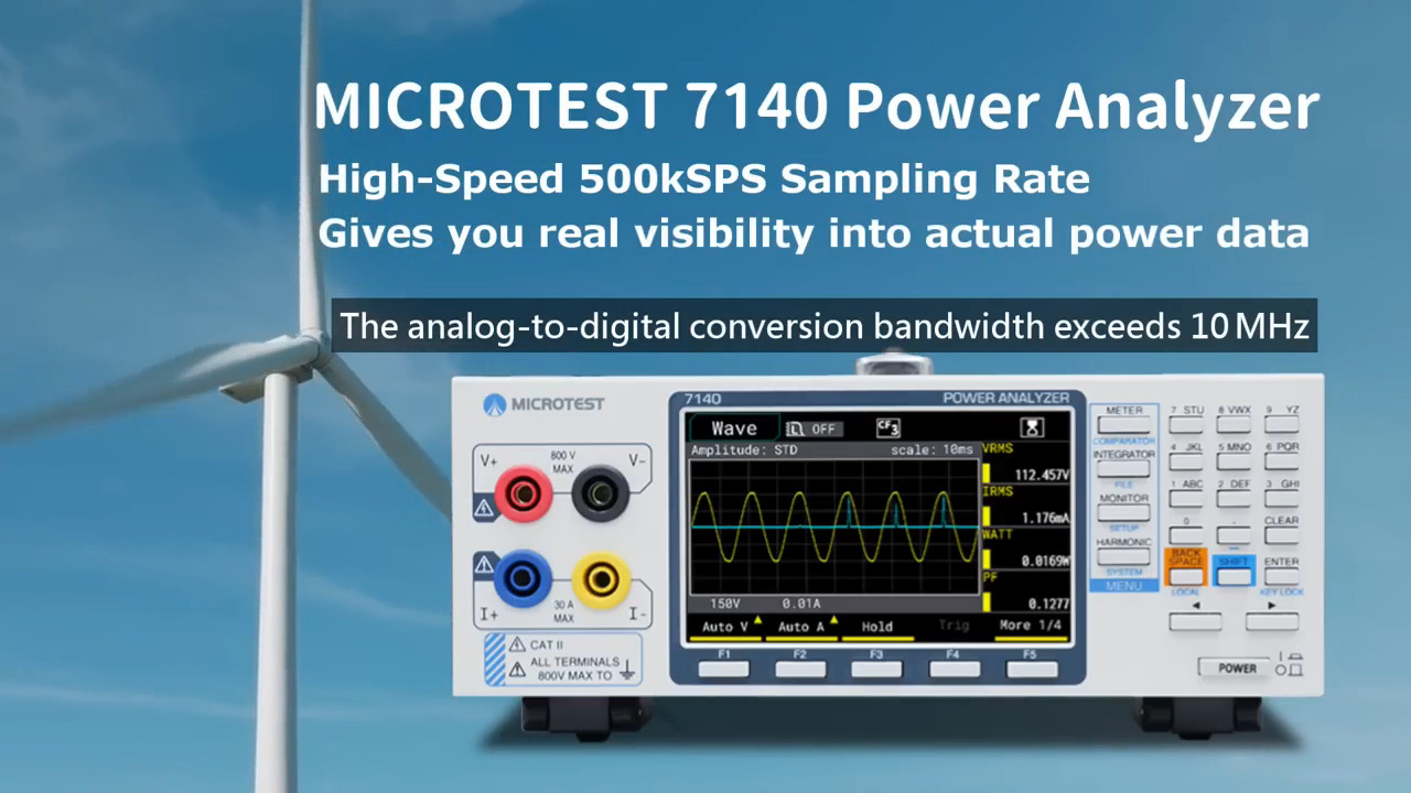 MICROTEST 7140 Power Analyzer | DigiKey